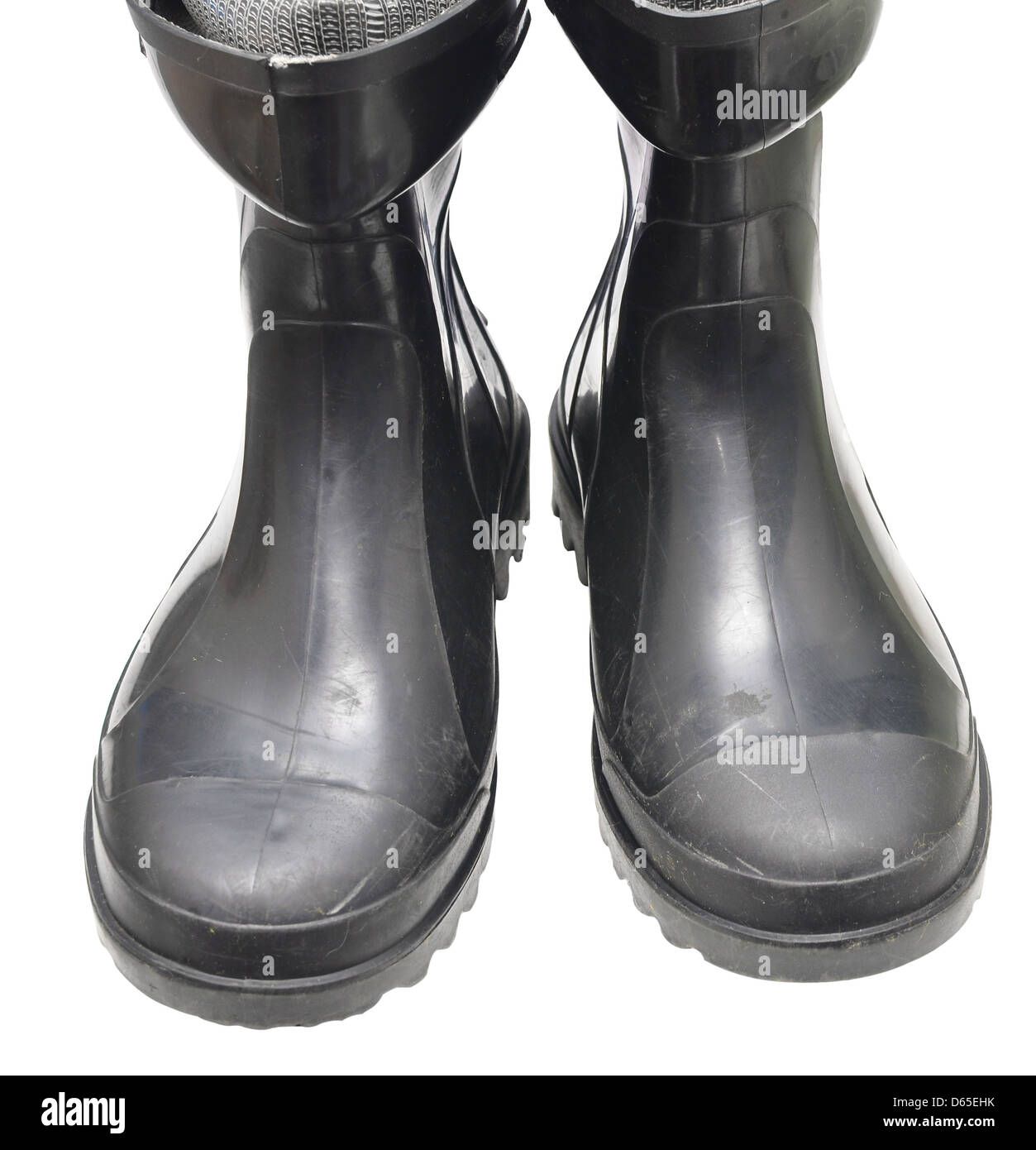 Porter des bottes en caoutchouc Banque de photographies et d’images à ...