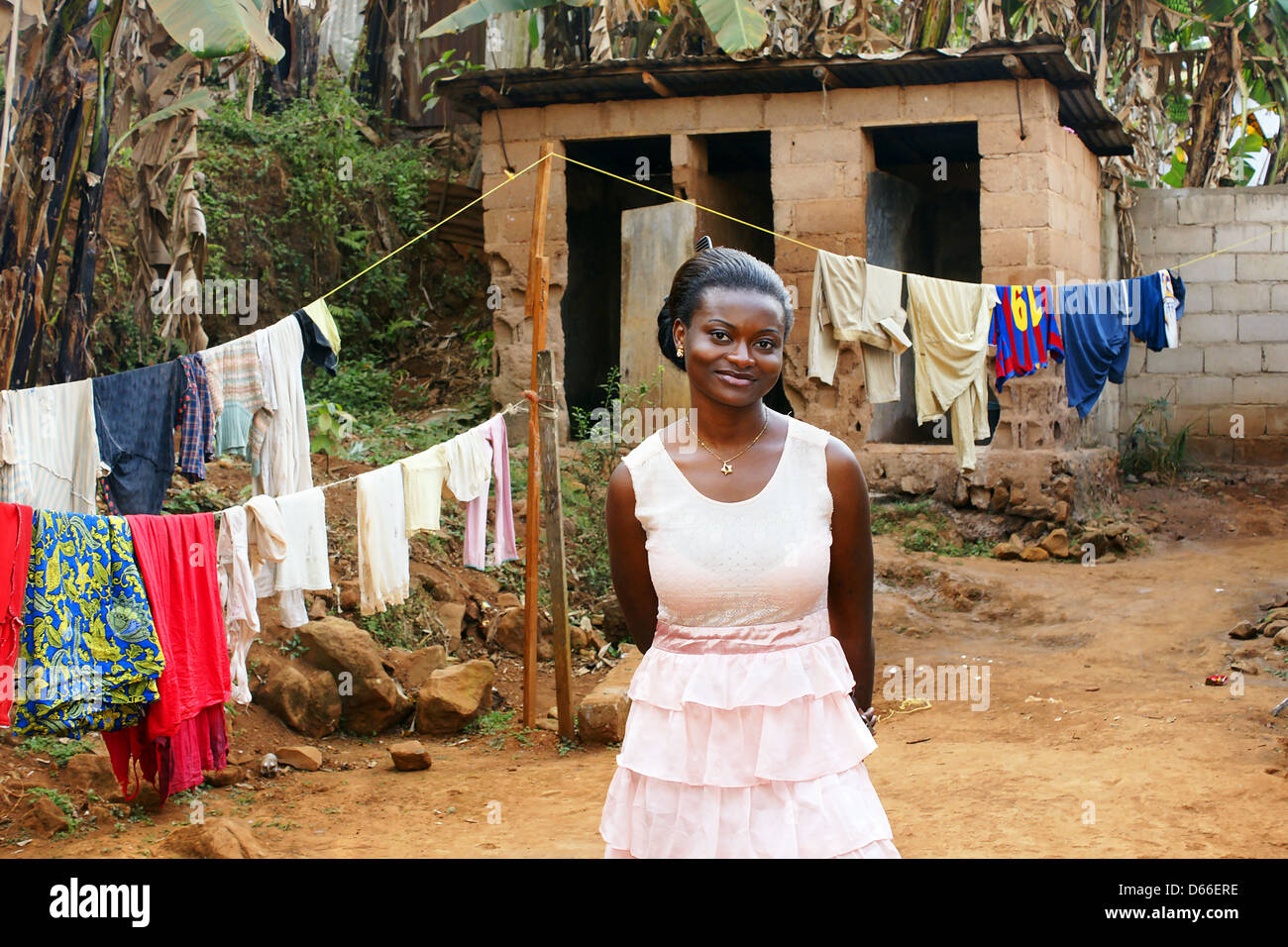 Africaine Qui Lave Le Linge Banque De Photographies Et Dimages à Haute