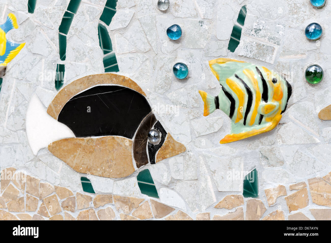 Mosaïque de poisson Banque de photographies et d’images à haute ...