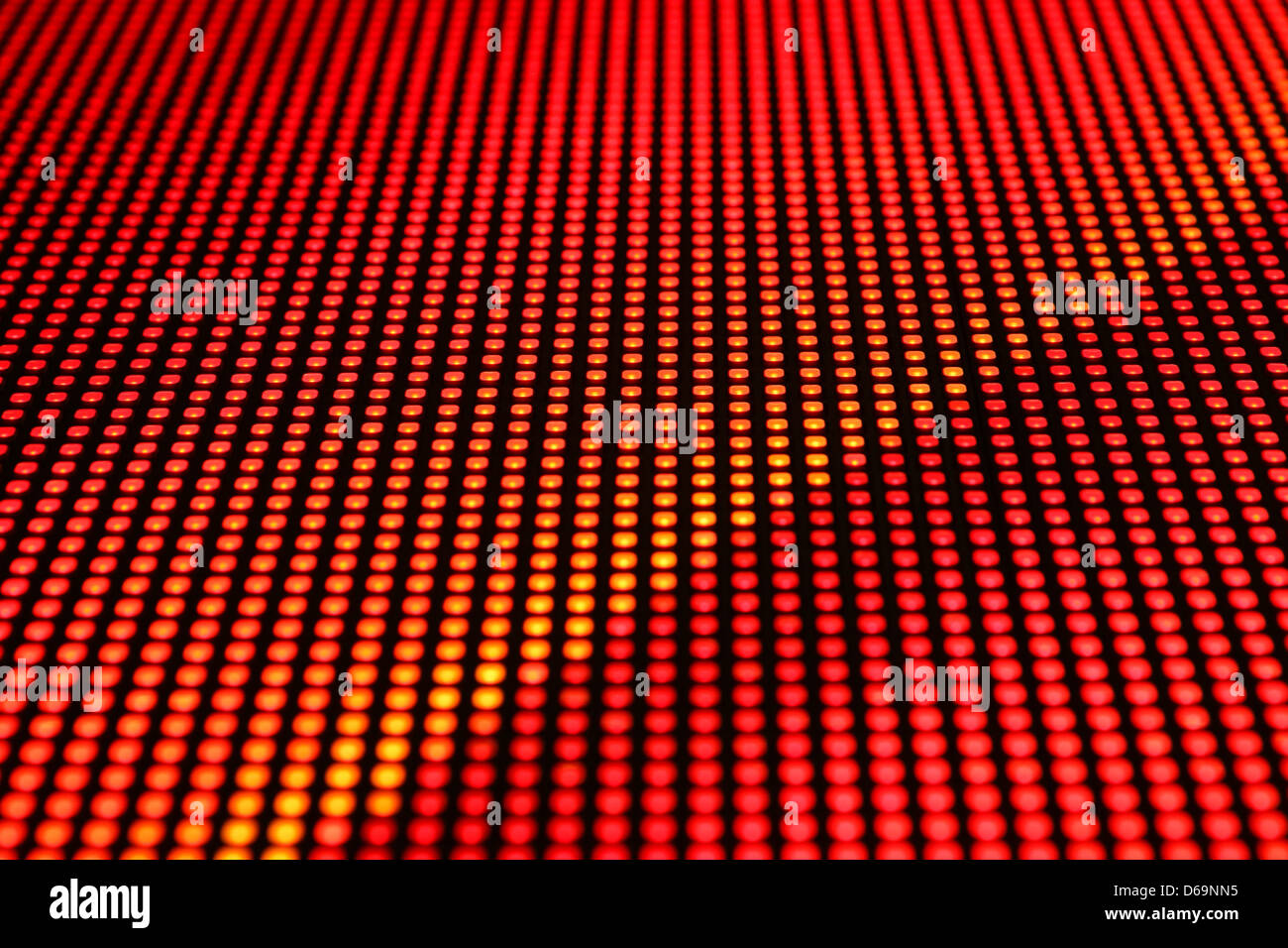 Led matrix background red color Banque de photographies et d’images à ...