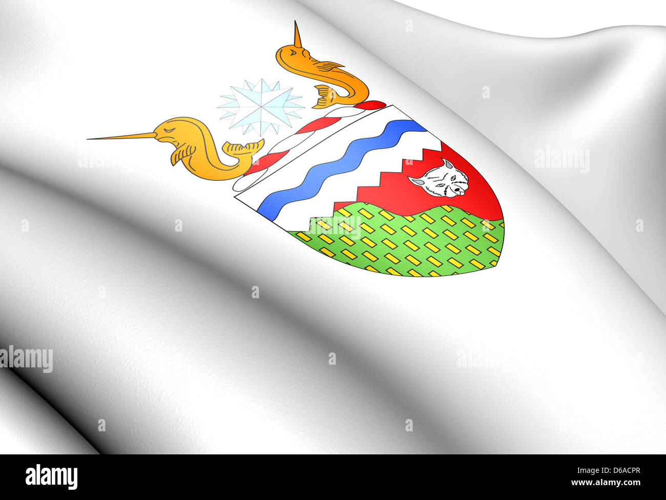 Drapeau des territoires du nord ouest Banque de photographies et d ...