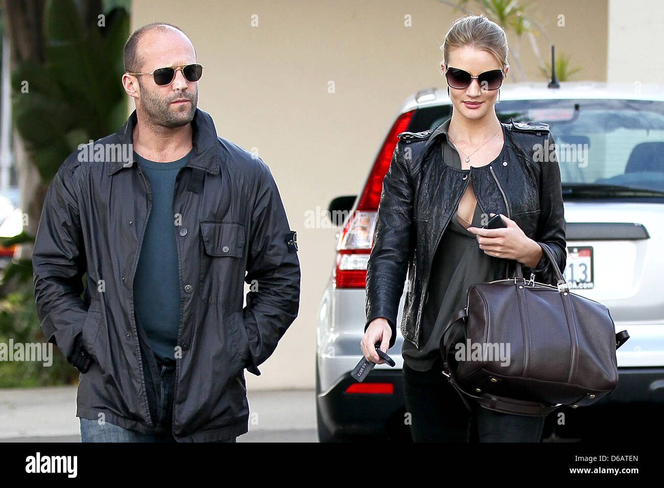 Jason Statham et Jason Statham Guillaume Gallienne laissant Joan's on ...