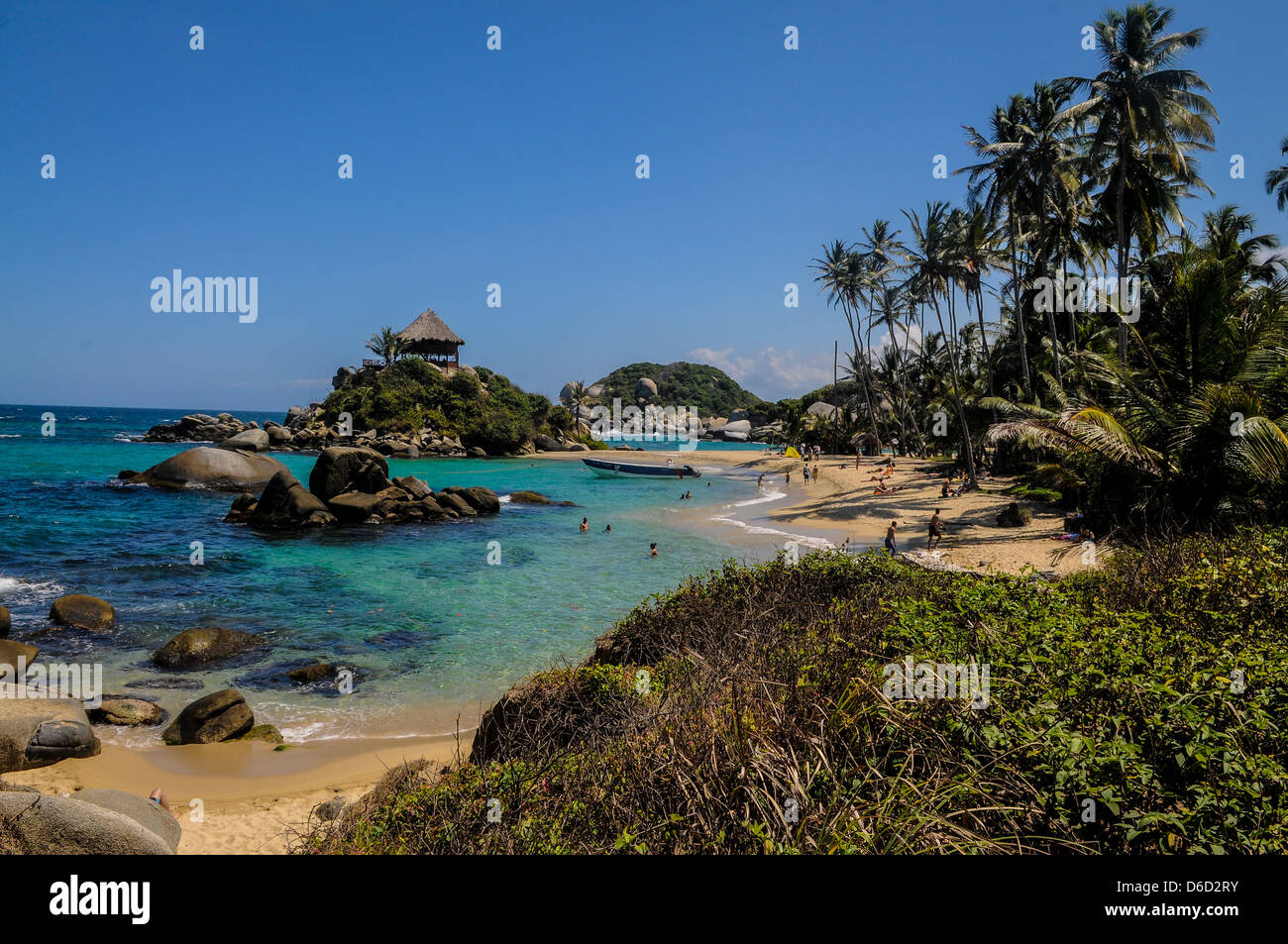 Plage de Cabo. Le parc national Tayrona ''. Santa Marta (Colombie Photo ...