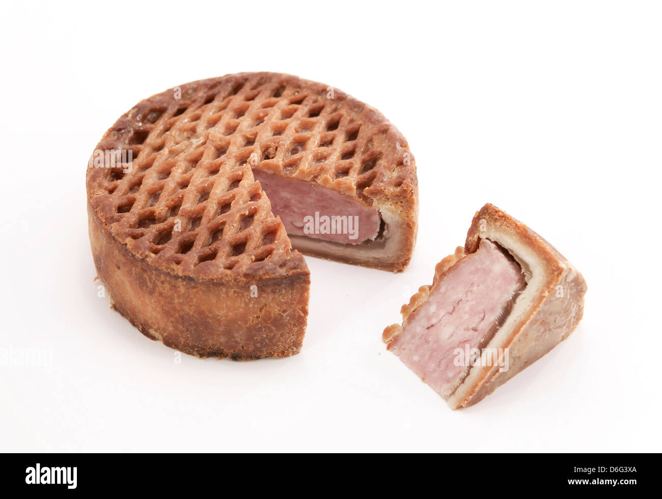 Pork pie slice Banque de photographies et d’images à haute résolution ...