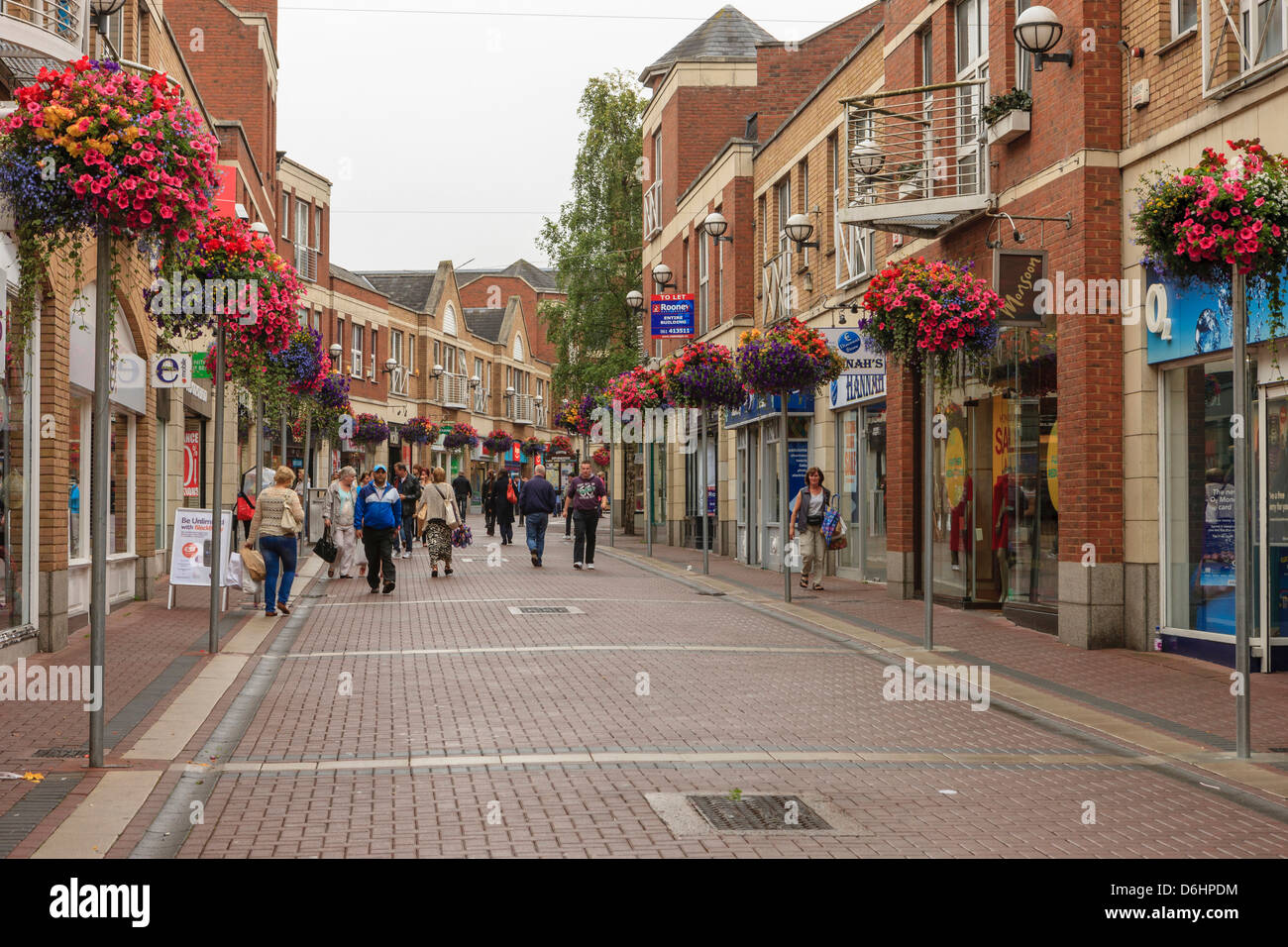 Limerick. Le comté de Limerick. L'Irlande. Centre-ville de shopping ... Limerick. Le comté de Limerick. L'Irlande. Centre-ville de shopping ...