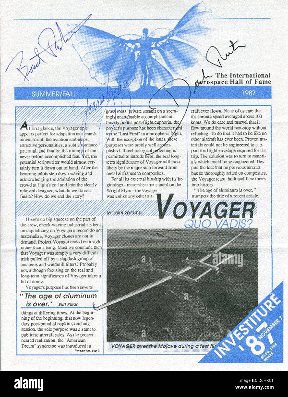 Burt rutan Banque de photographies et d’images à haute résolution - Alamy