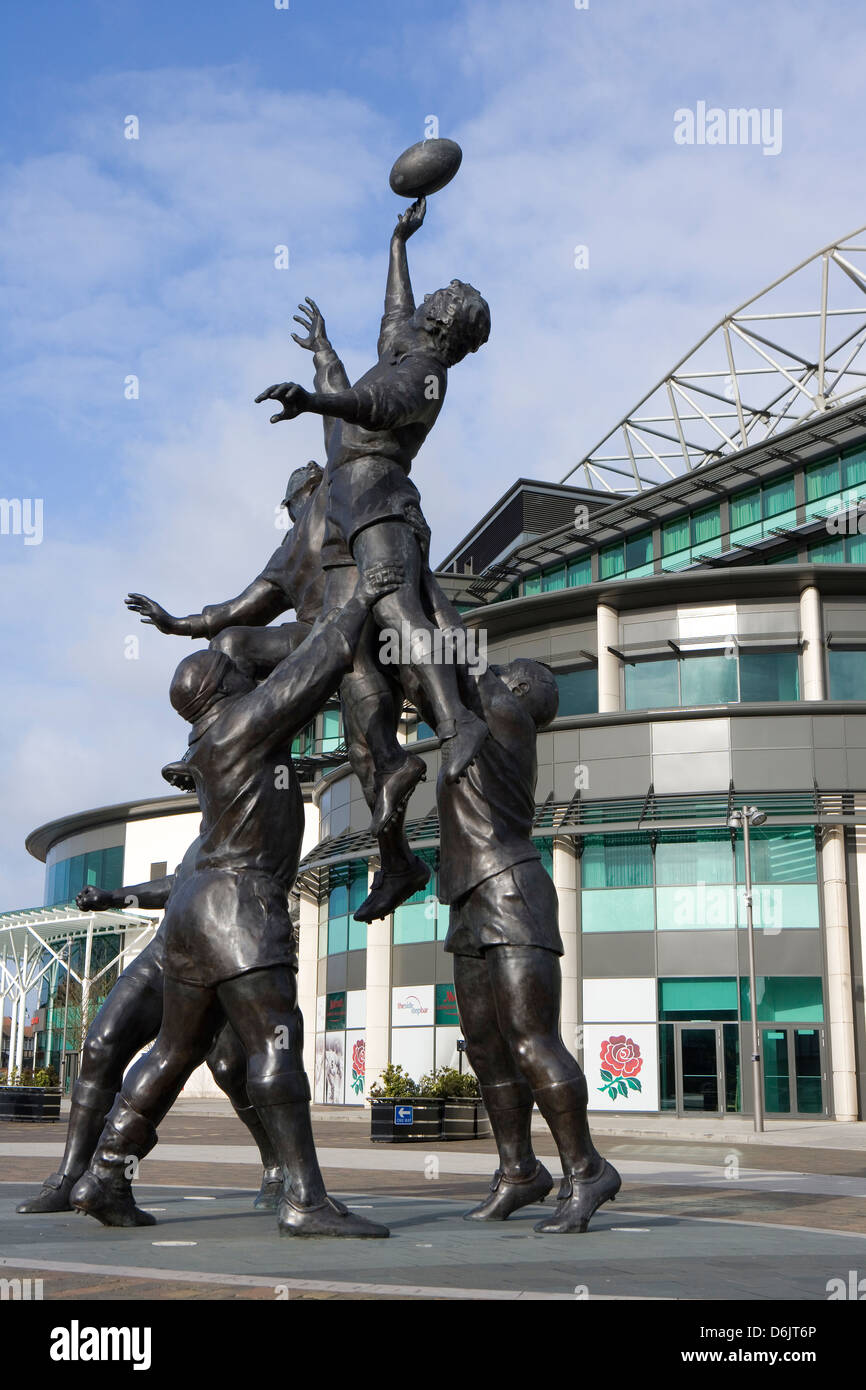 Rugby statue Banque de photographies et d’images à haute résolution - Alamy