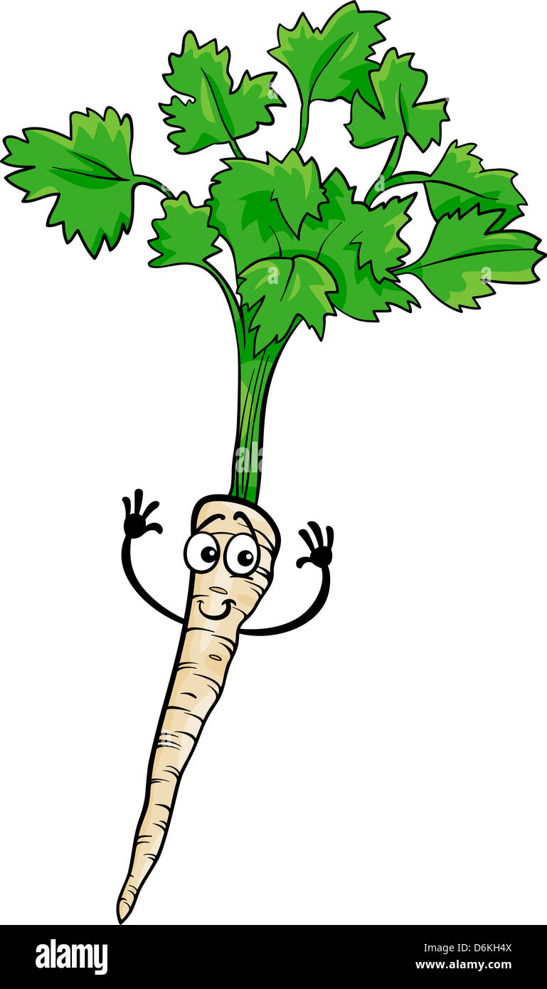 Cartoon Illustration de bande dessinée drôle de caractère alimentaire ...