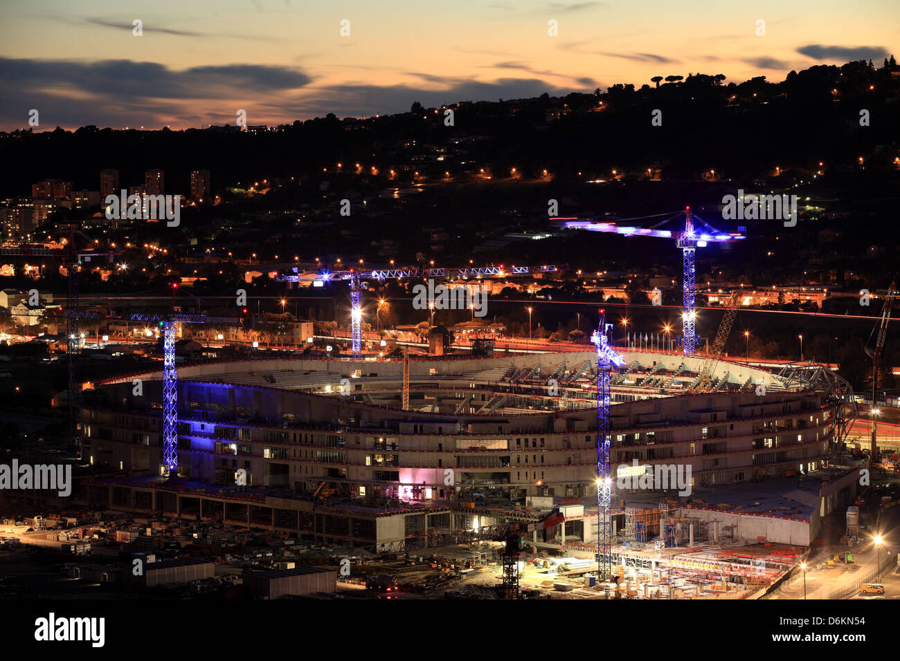Construction du stade de france Banque de photographies et d’images à ...