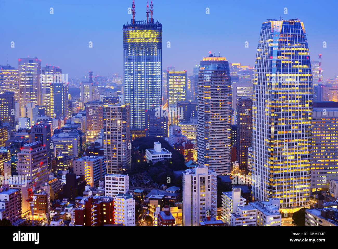 Gratte-ciel de Tokyo, Japon Photo Stock - Alamy