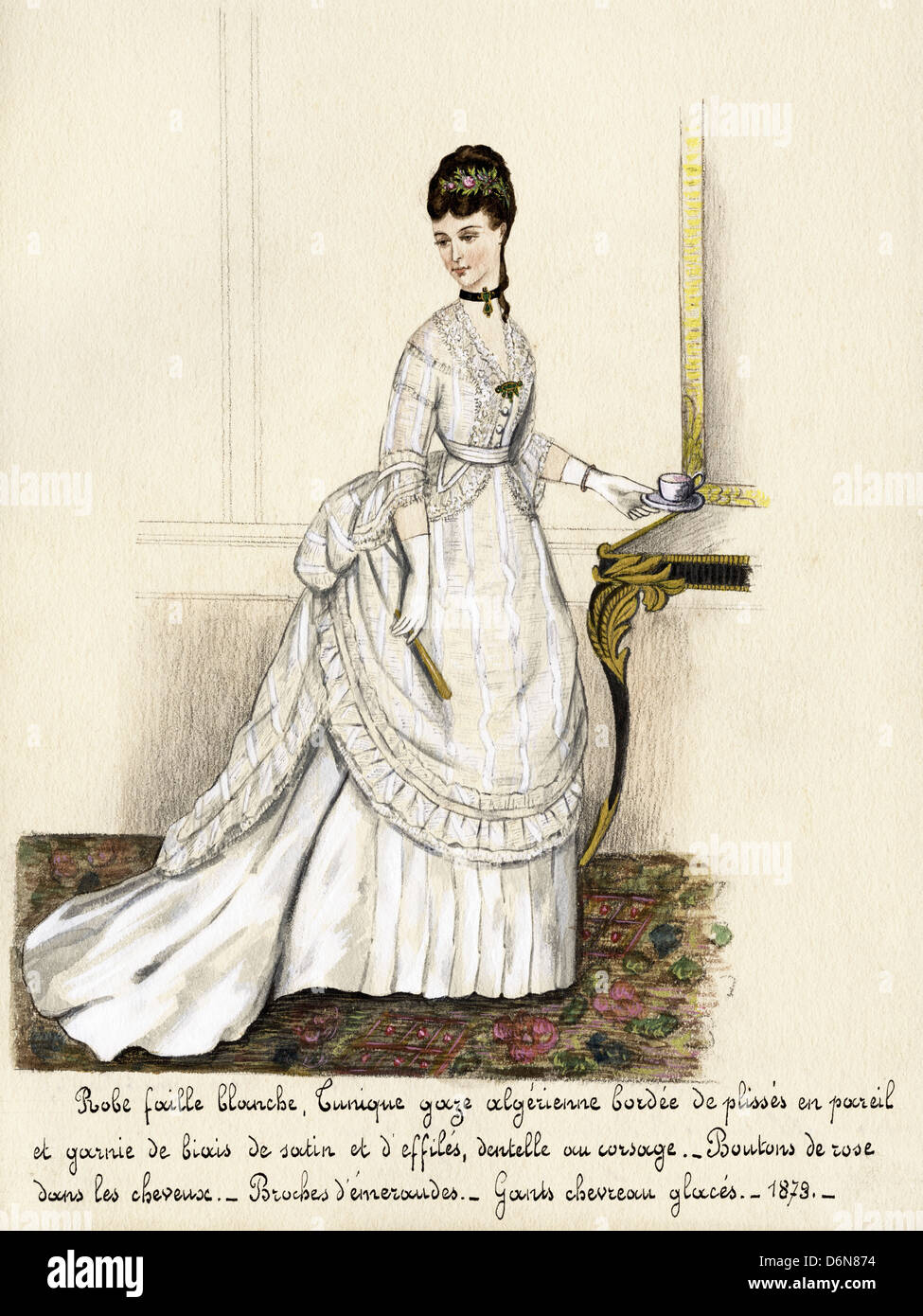 époque victorienne mode Banque de photographies et d’images à haute ...