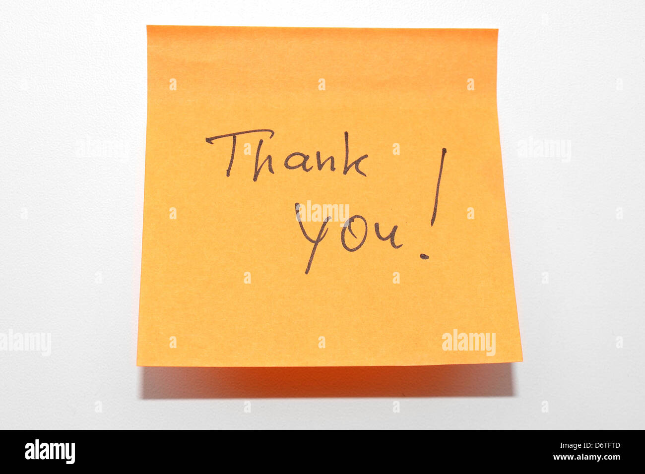 Manuscrite merci Banque de photographies et d’images à haute résolution ...