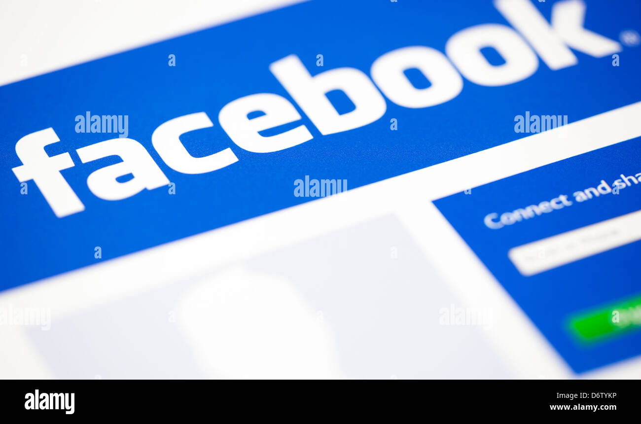 Le facebook Banque de photographies et d’images à haute résolution - Alamy