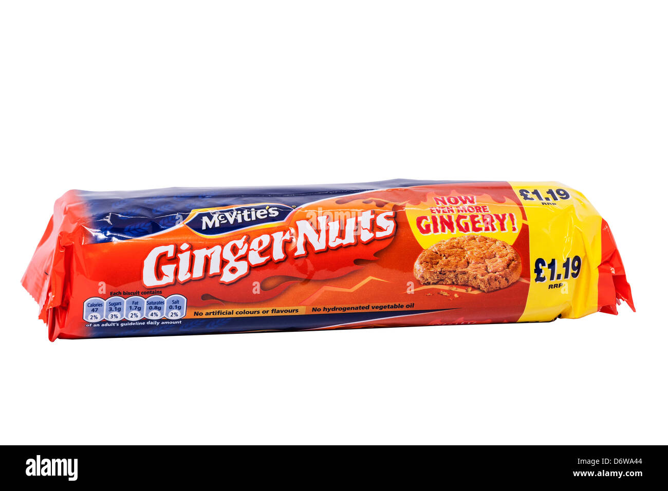 Mcvities ginger nuts biscuits Banque de photographies et d’images à ...
