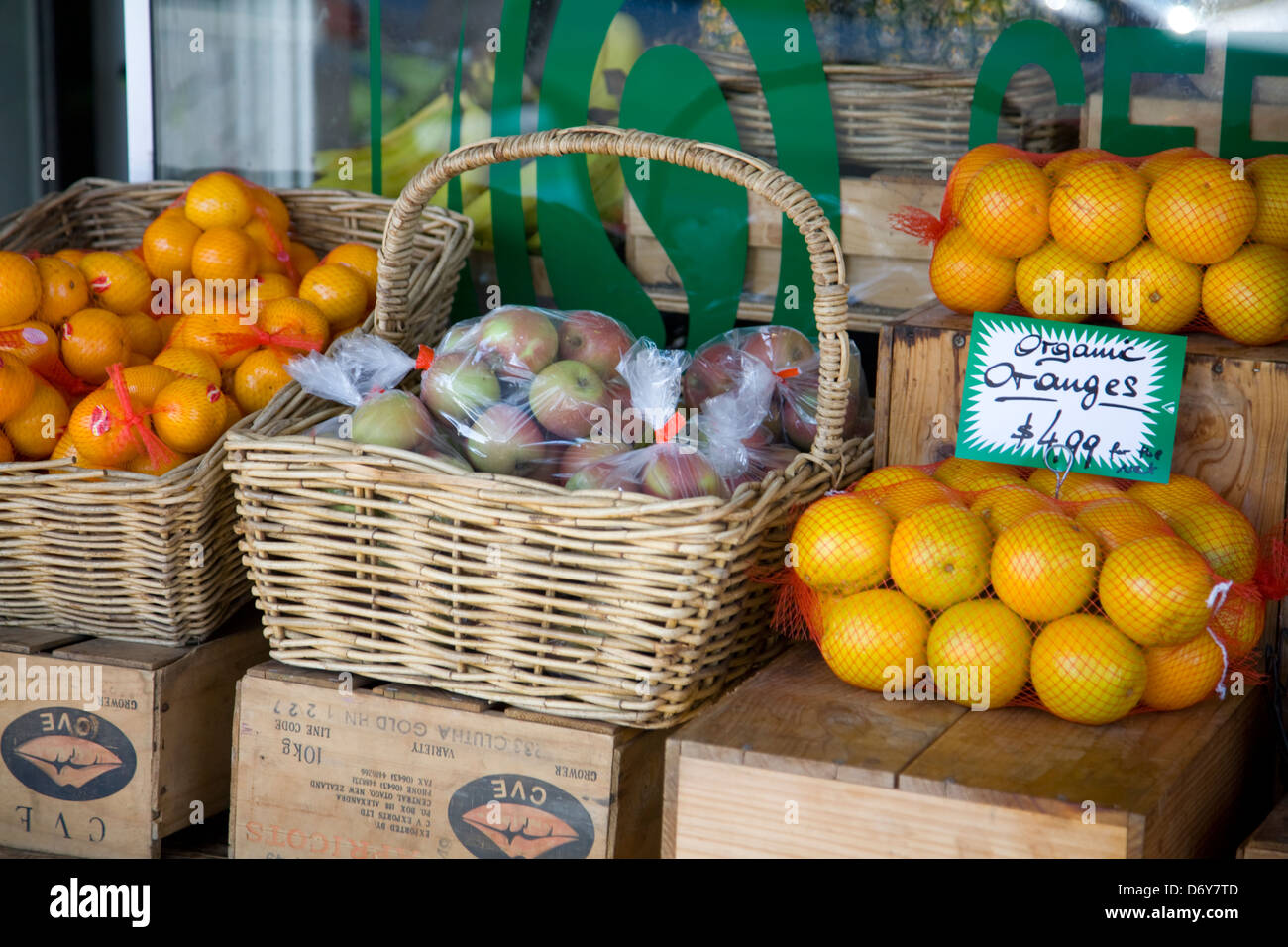 Boutique de fruits et légumes australienne à Sydney Photo Stock - Alamy