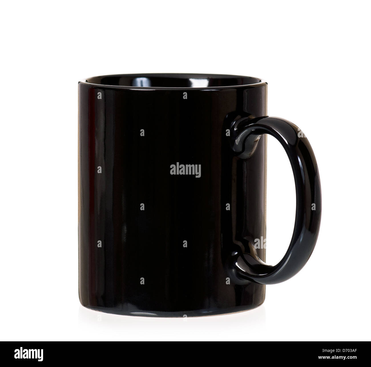 Black coffeecup Banque de photographies et d’images à haute résolution ...