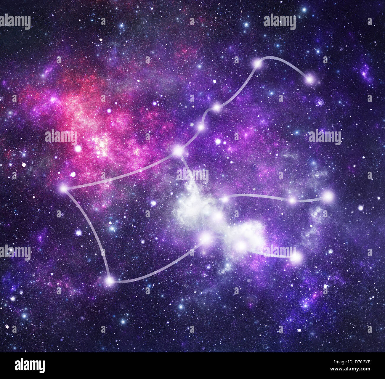 Constellation pégase Banque de photographies et d’images à haute résolution - Alamy