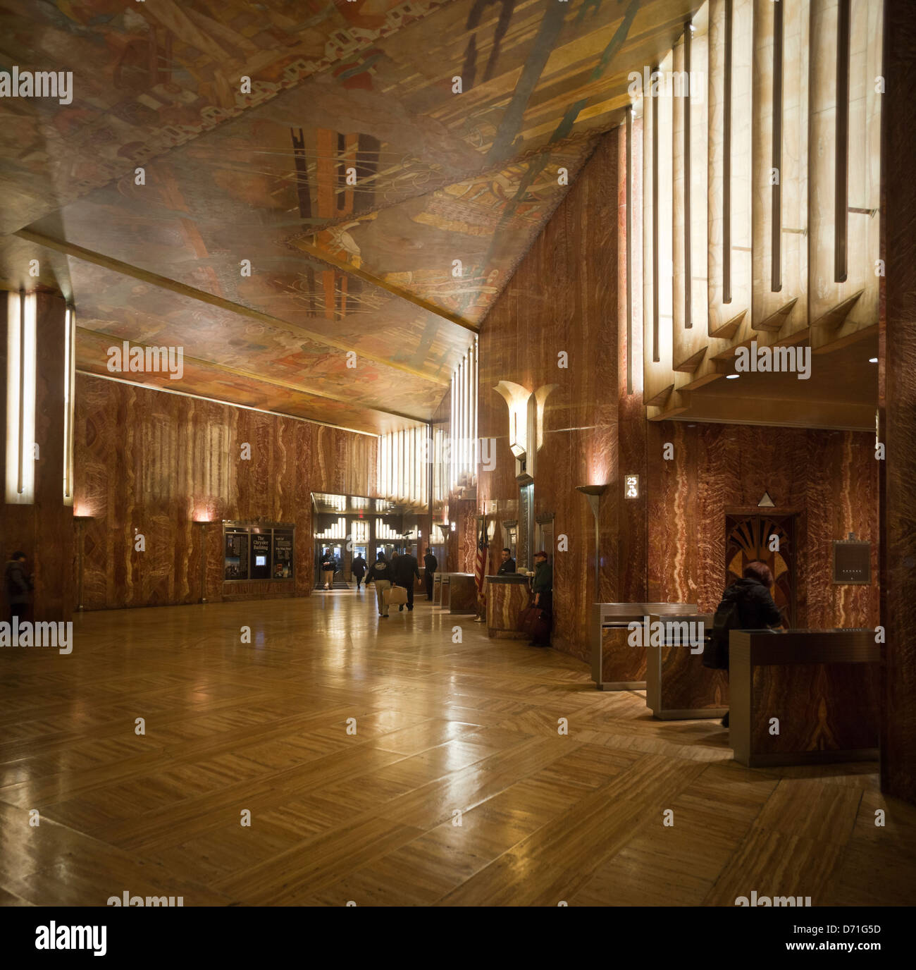 Chrysler building lobby Banque de photographies et d’images à haute ...