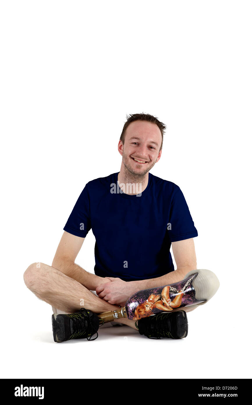 Amputee amputation Banque d'images détourées - Alamy