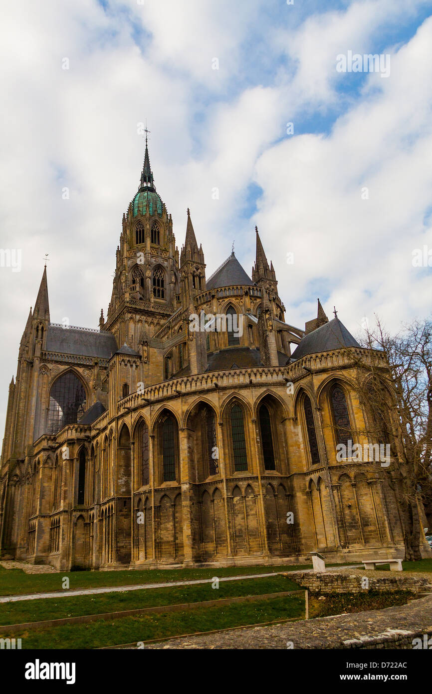 Cathédrale notre dame de bayeux Banque de photographies et d’images à haute résolution - Alamy
