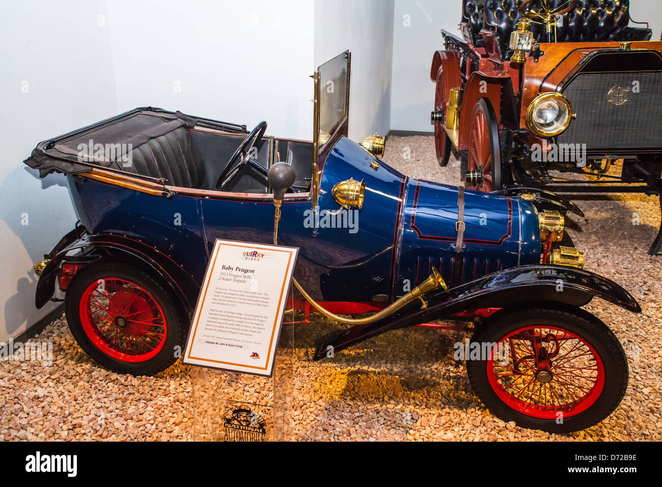 1913 Peugeot BeBe au National Automobile Museum de Reno Nevada une ...