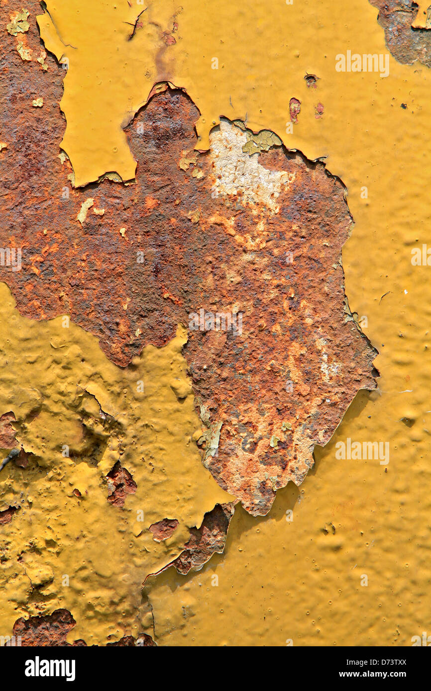 Weathered metal texture Banque de photographies et d’images à haute ...