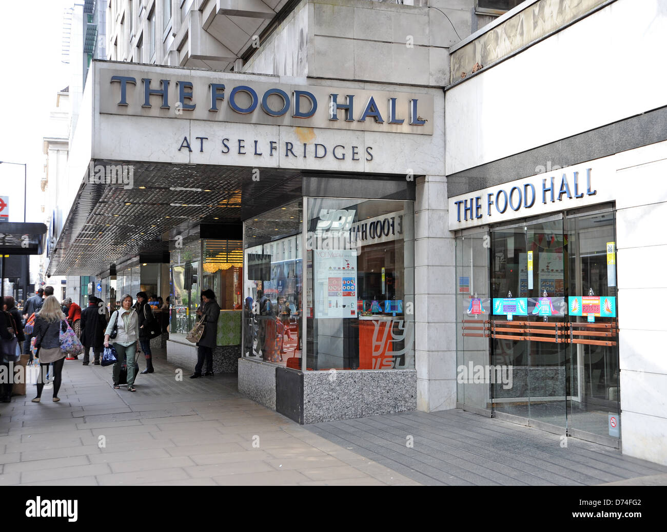 The food hall selfridges Banque de photographies et d’images à haute ...