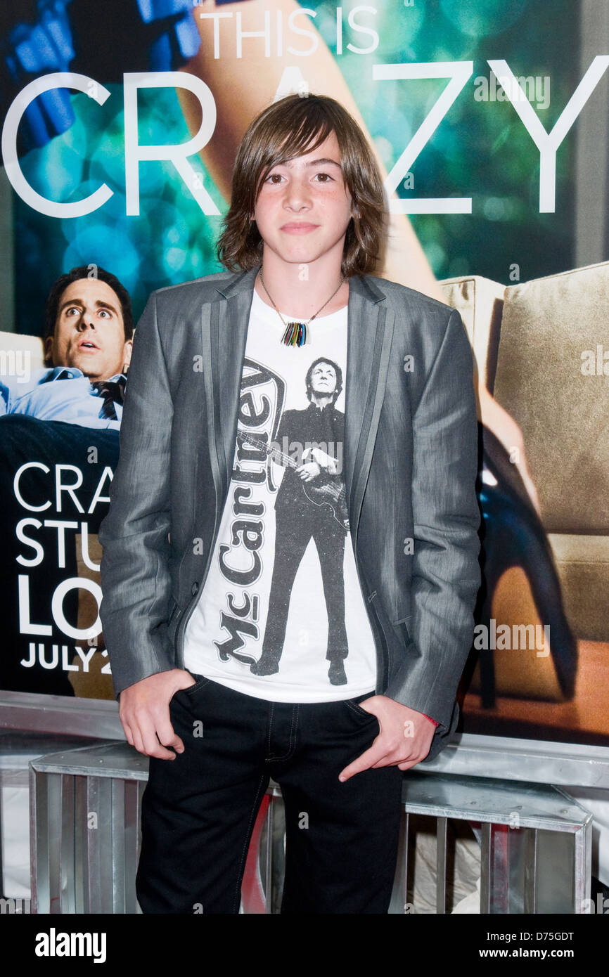 Jonah Bobo première mondiale de 'Crazy, Stupid, Love' tenu à la ...