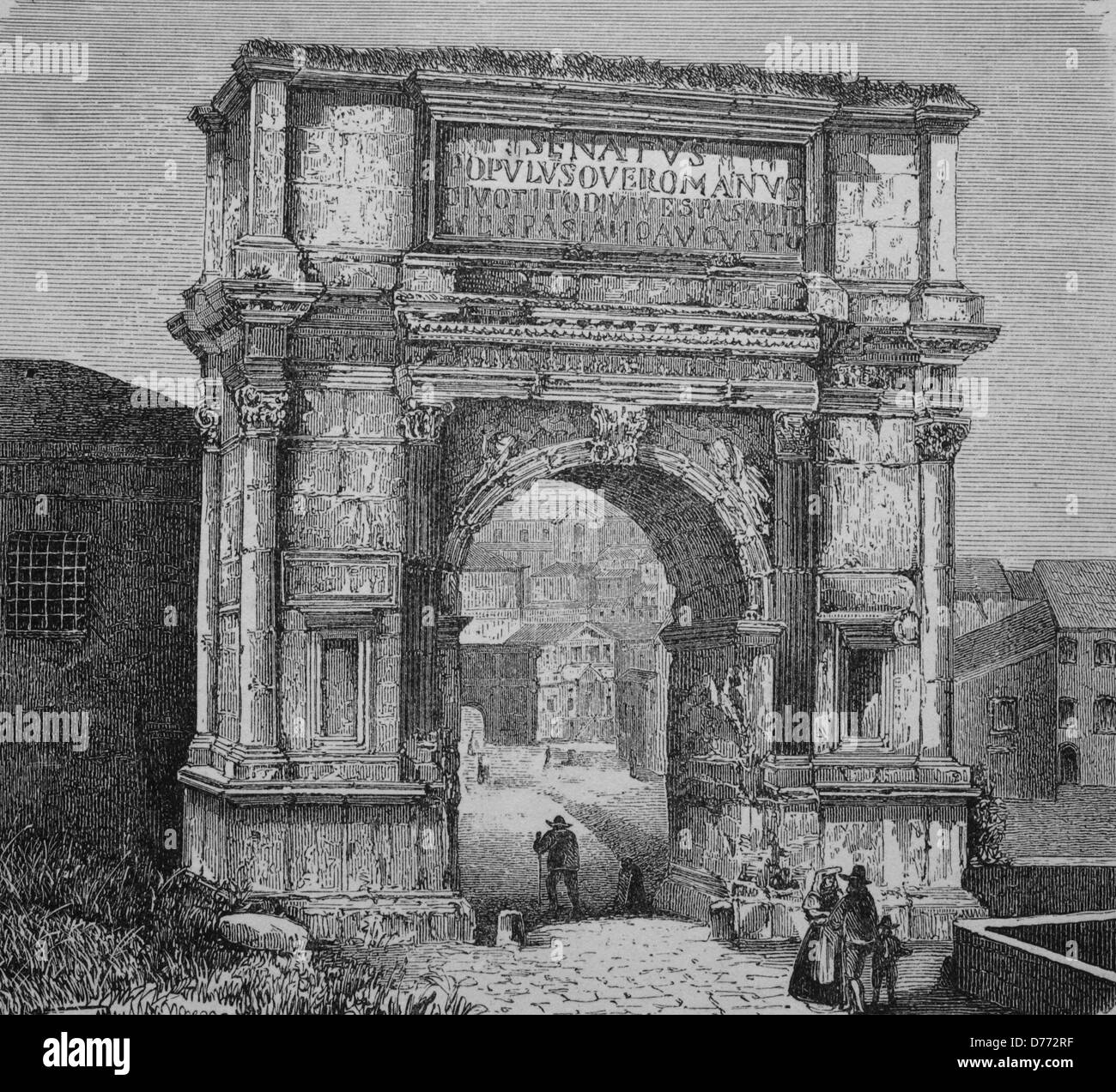 Arc de triomphe titus Banque de photographies et d’images à haute ...