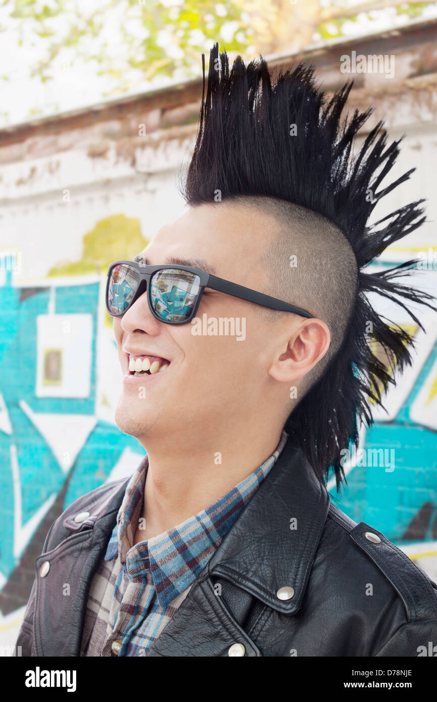 Punk mohawk Banque de photographies et d’images à haute résolution - Alamy