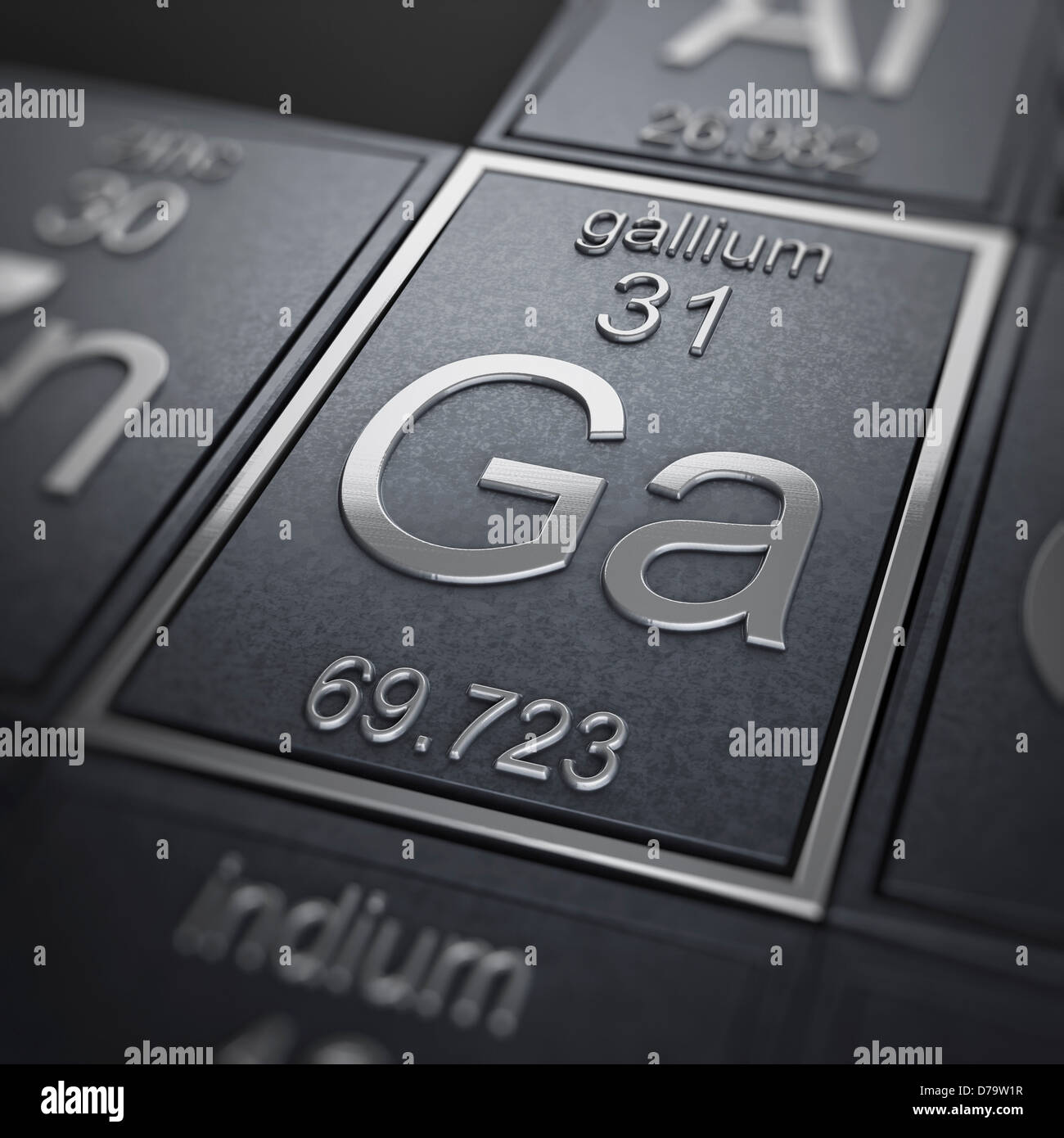 Gallium chemical element Banque de photographies et d’images à haute ...