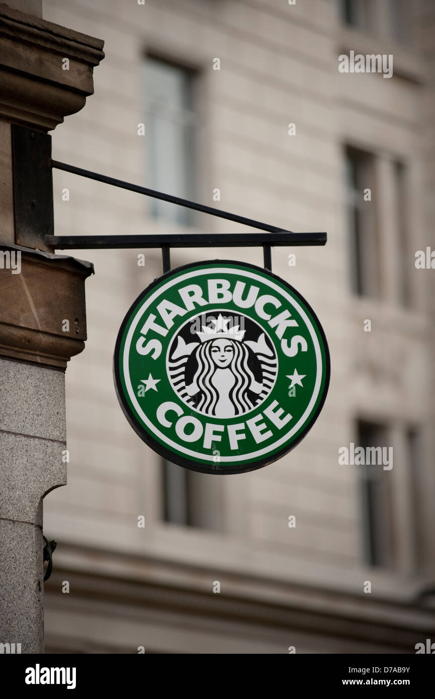 Starbucks coffee shop logo Banque de photographies et d’images à haute ...