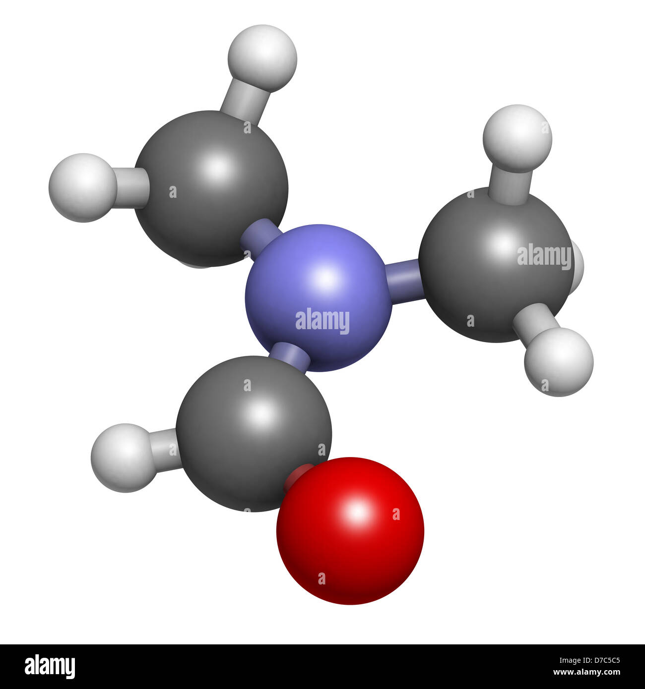 Dimethylformamide dmf molecule chemical structure Banque de ...