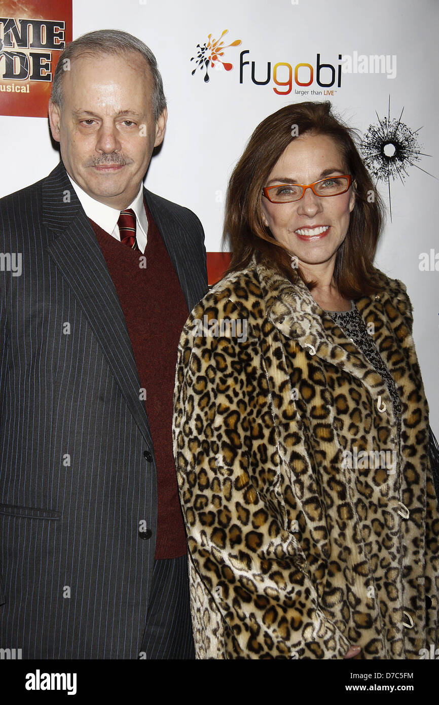 Jeffrey Richards et Marsha Norman soirée d'ouverture de la production de Broadway de "Bonnie and ...