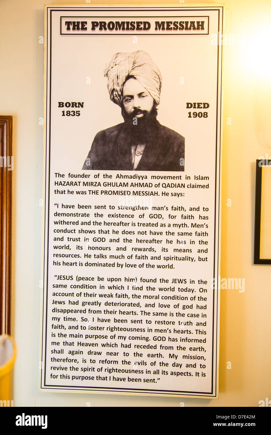 Mirza ghulam ahmad Banque de photographies et d’images à haute ...