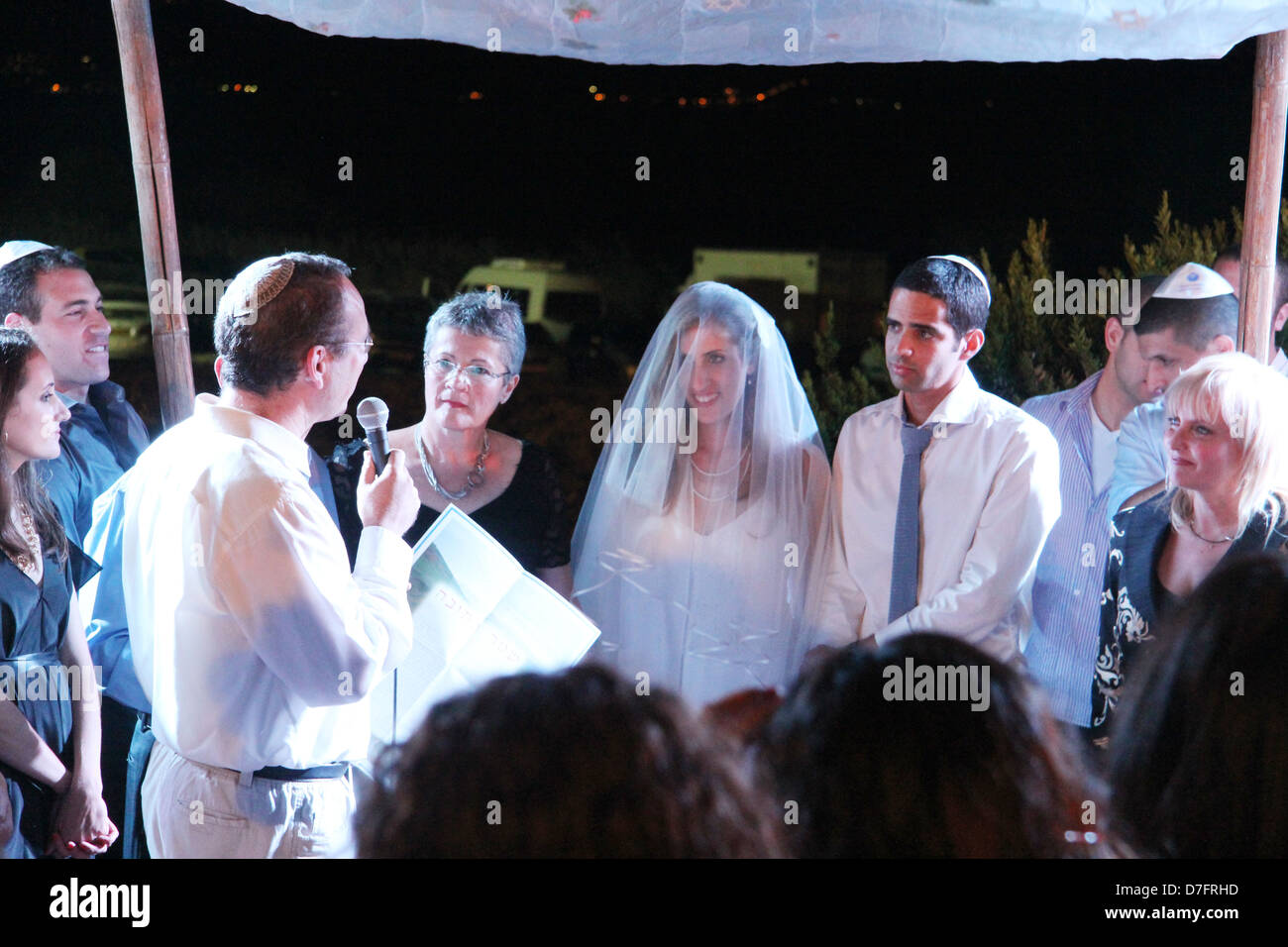 Jewish Wedding Canopy Banque d'image et photos - Alamy