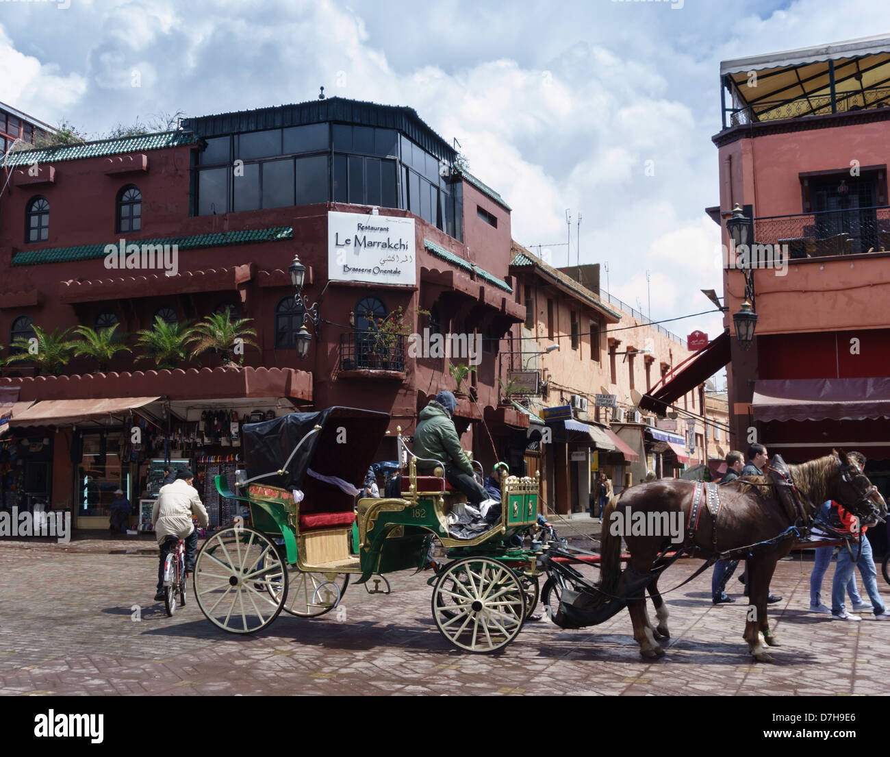 Caleche Marrakech Banque d'image et photos - Alamy