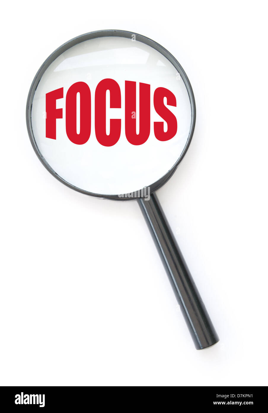 Focus loupe Banque d'images détourées - Alamy