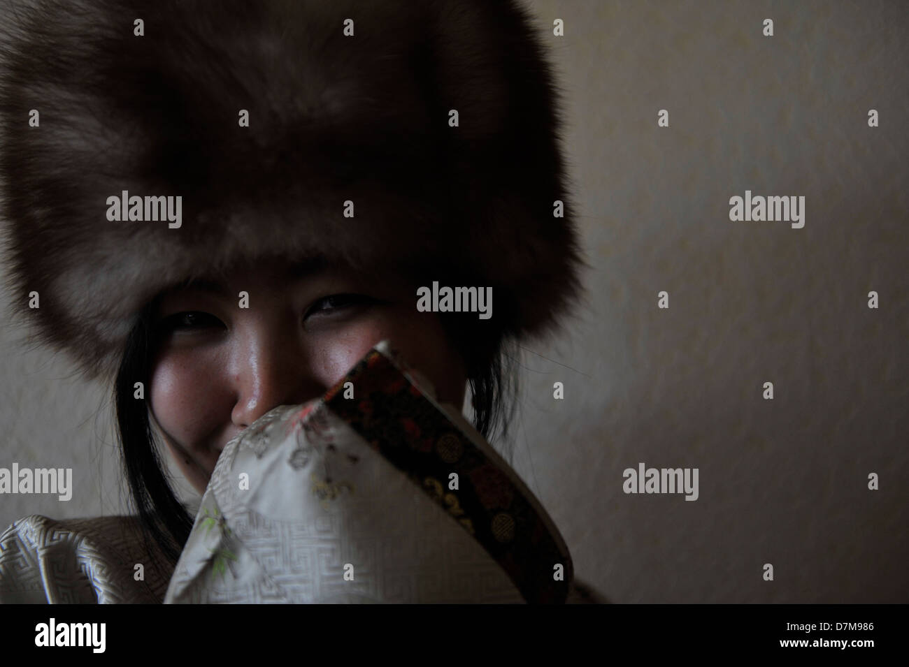 Mongol smile Banque de photographies et d’images à haute résolution - Alamy
