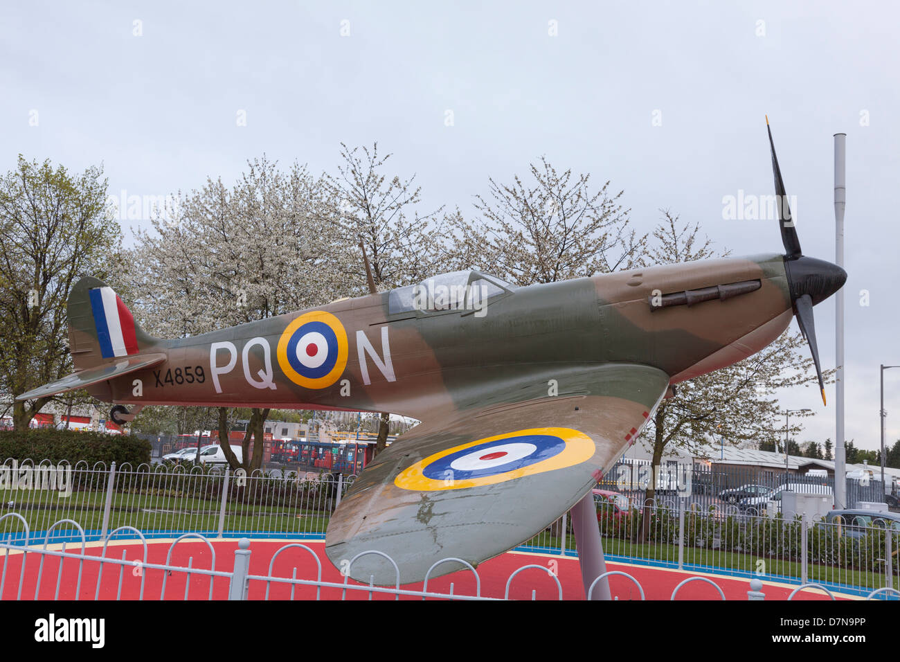 Spitfire grangemouth Banque de photographies et d’images à haute ...