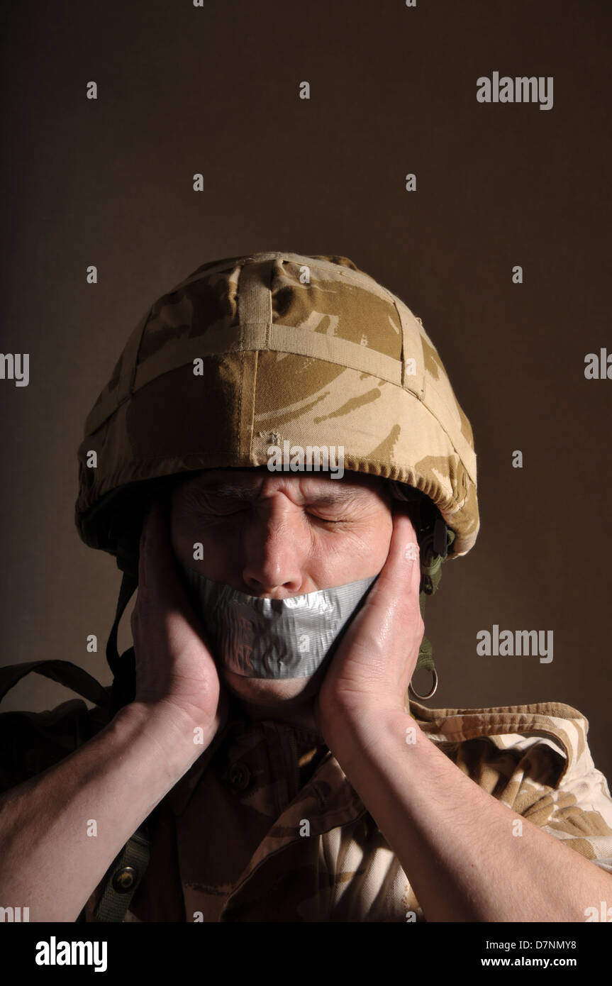 Deaf mute military Banque de photographies et d’images à haute ...