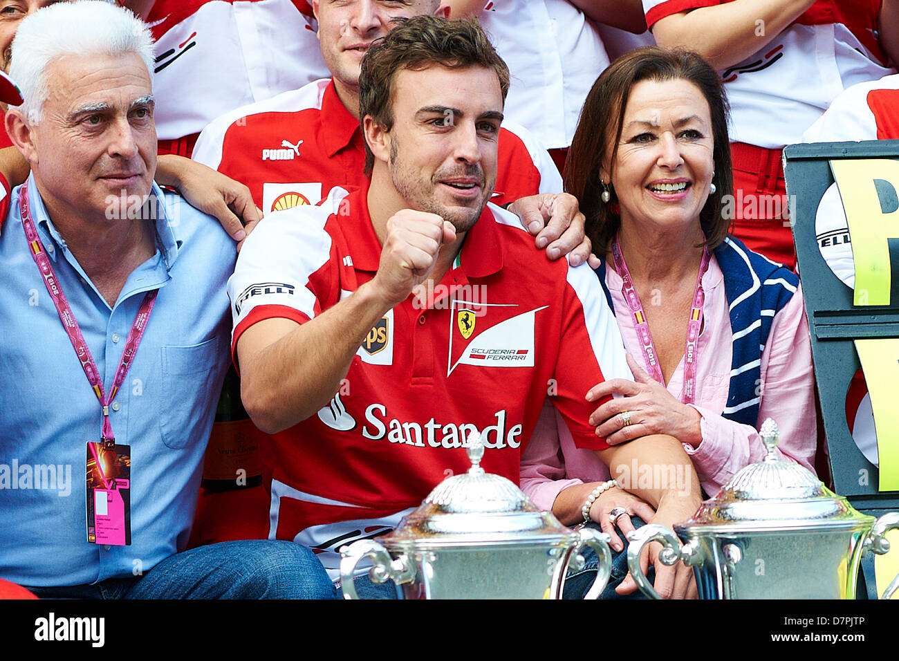 Jose Luis Alonso (père de Fernando Alonso, Fernando Alonso et Ana Diaz ...