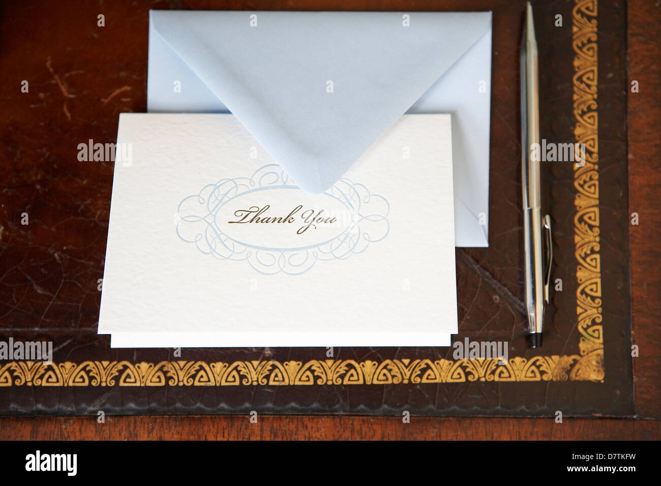 Thank you note Banque de photographies et d’images à haute résolution ...