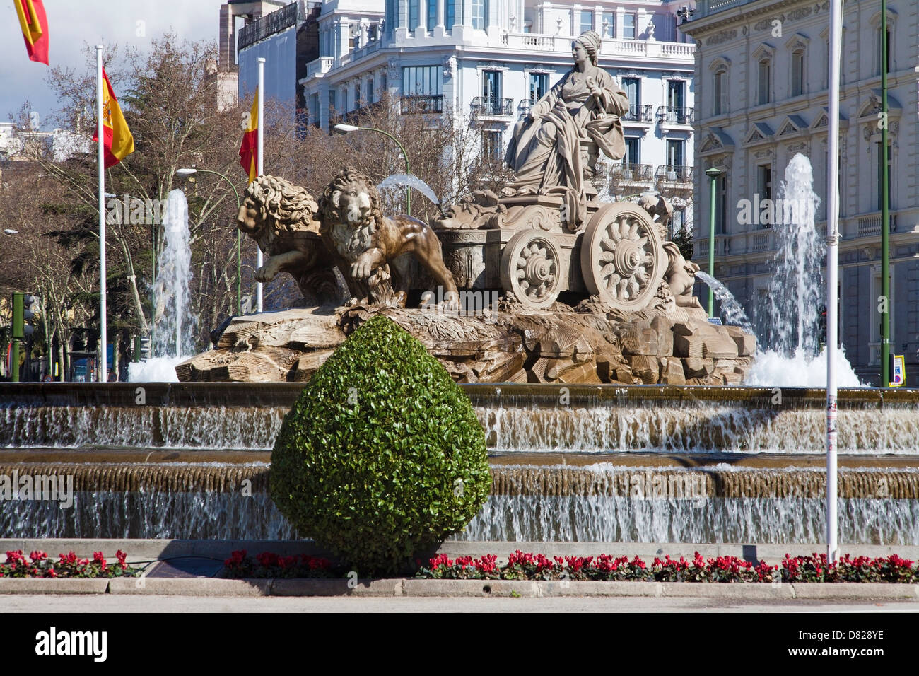 Madrid plaza de cibeles Banque de photographies et d’images à haute ...