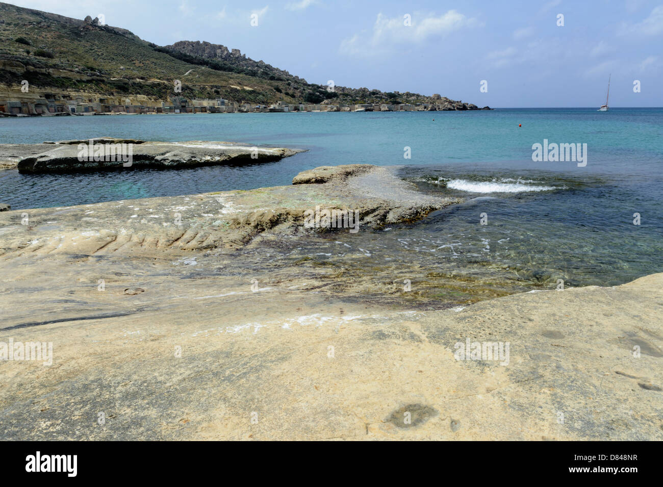 Gnejna bay malta Banque de photographies et d’images à haute résolution ...