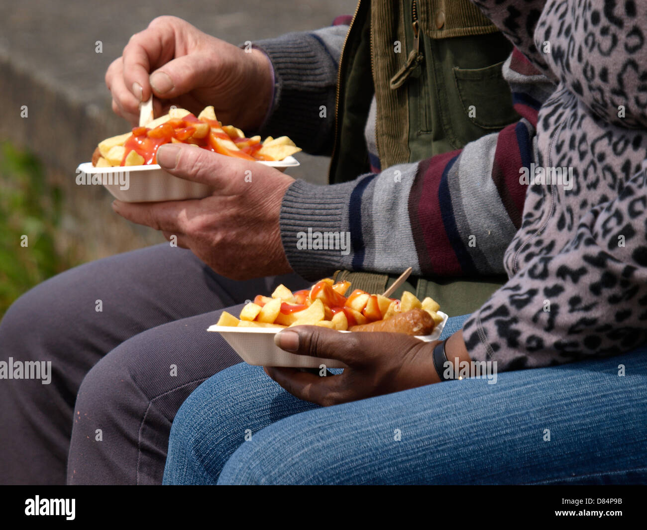 Chips de sauce tomate Banque de photographies et d’images à haute ...