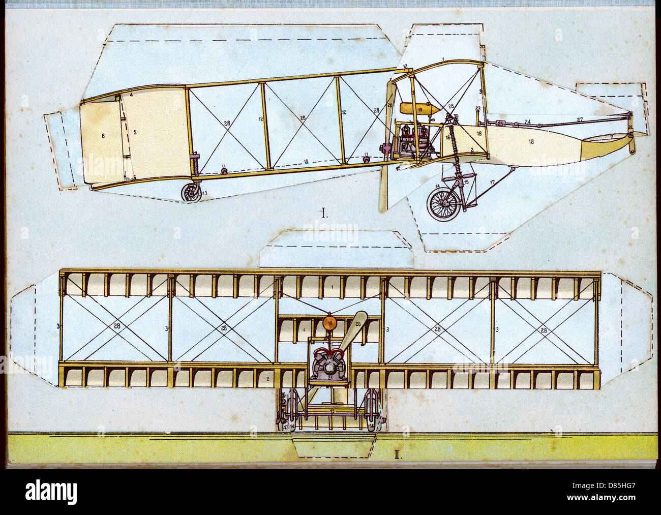 French biplane Banque de photographies et d’images à haute résolution ...