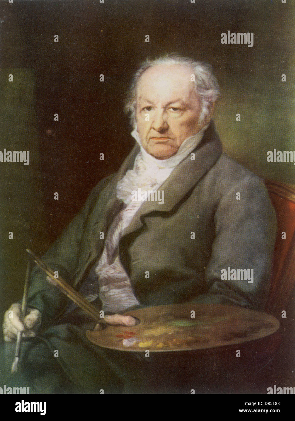 Portrait de francisco de goya Banque de photographies et d’images à ...