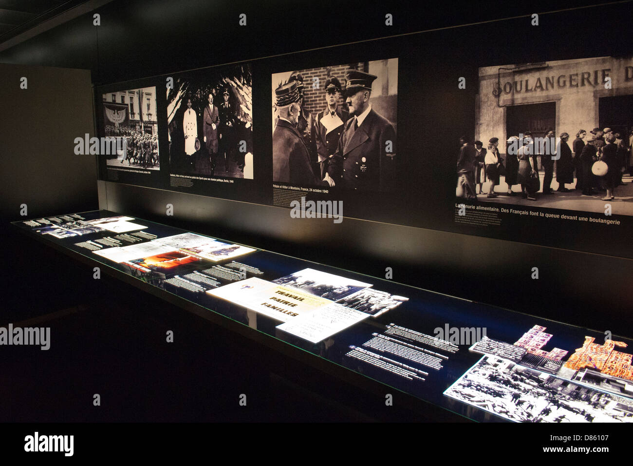 Museum Natzweiler Struthof Alsace Camp France Banque d'image et photos ...