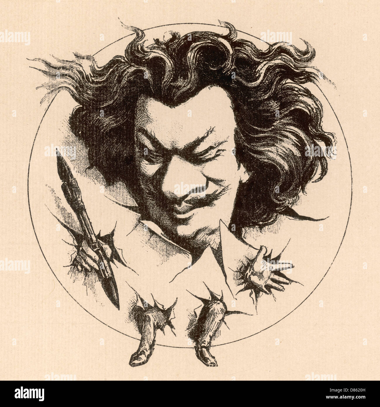 Andre gill french caricaturist Banque de photographies et d’images à ...